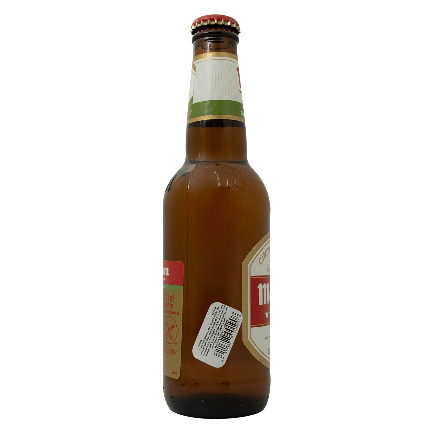 Cerveza Importada Sin Gluten España Mahou Botella 330 Ml | Auto Mercado