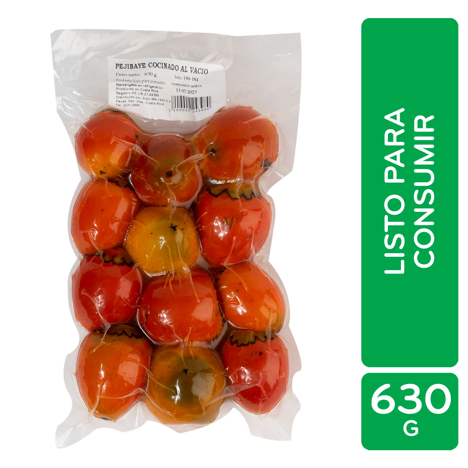 Pejibaye Entero Auto Mercado Paquete 630 G | Auto Mercado