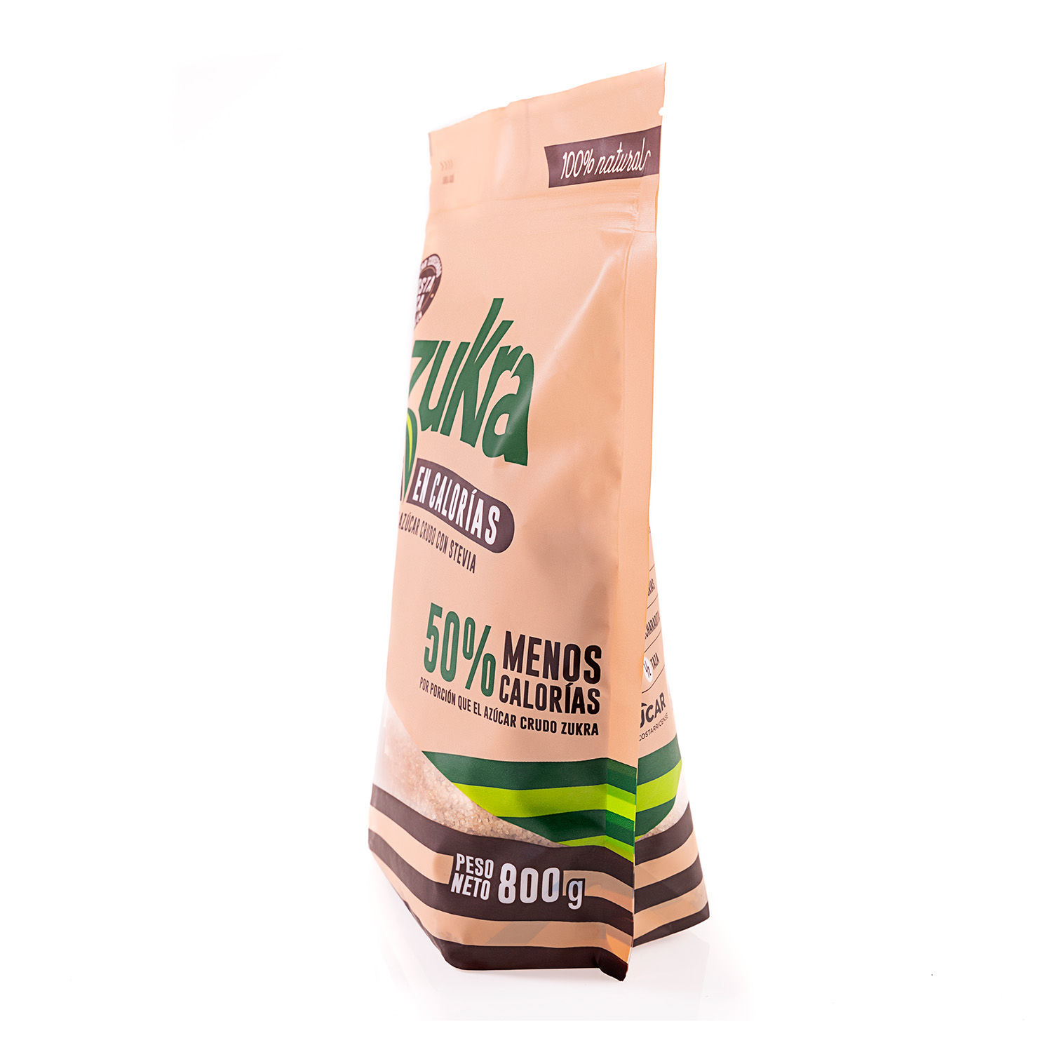Azucar Crudo Stevia Zukra Bolsa 800 G | Auto Mercado