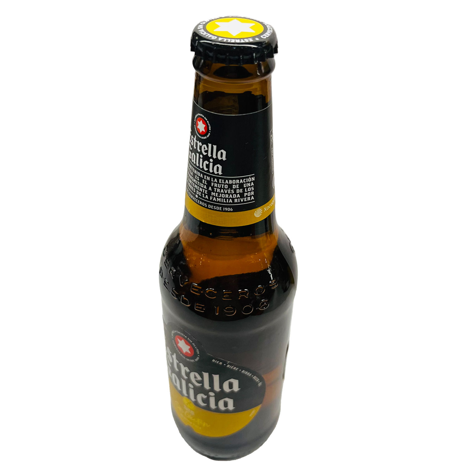 Cerveza Importada Especial España Estrella De Galicia Botella 330 Ml ...
