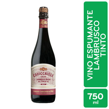 Vino Refrescantes Italia Lambrusco Cavicchioli Botella 750 Ml | Auto ...