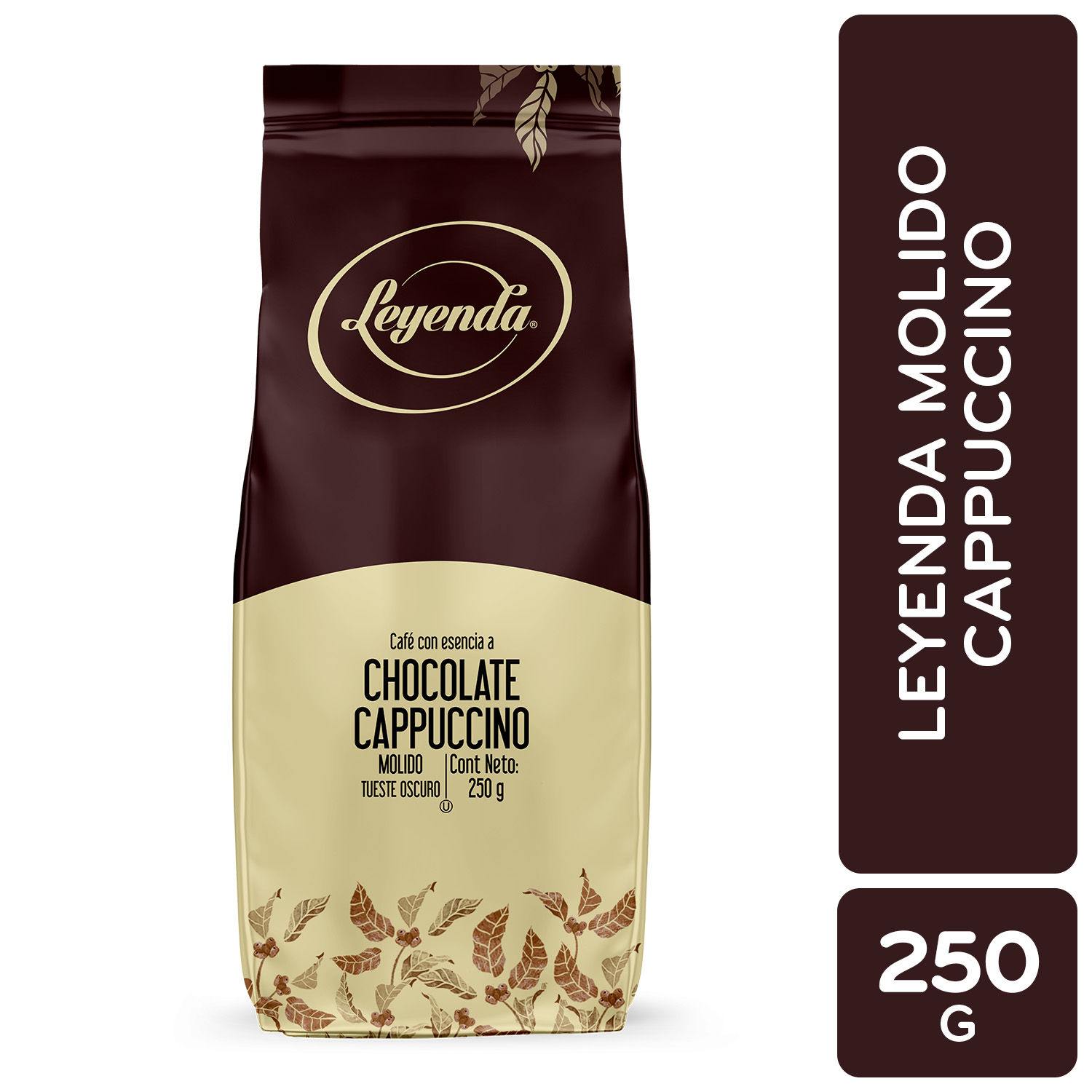 Cafe Molido Puro Leyenda Choc Capuc Paquete 250 G | Auto Mercado