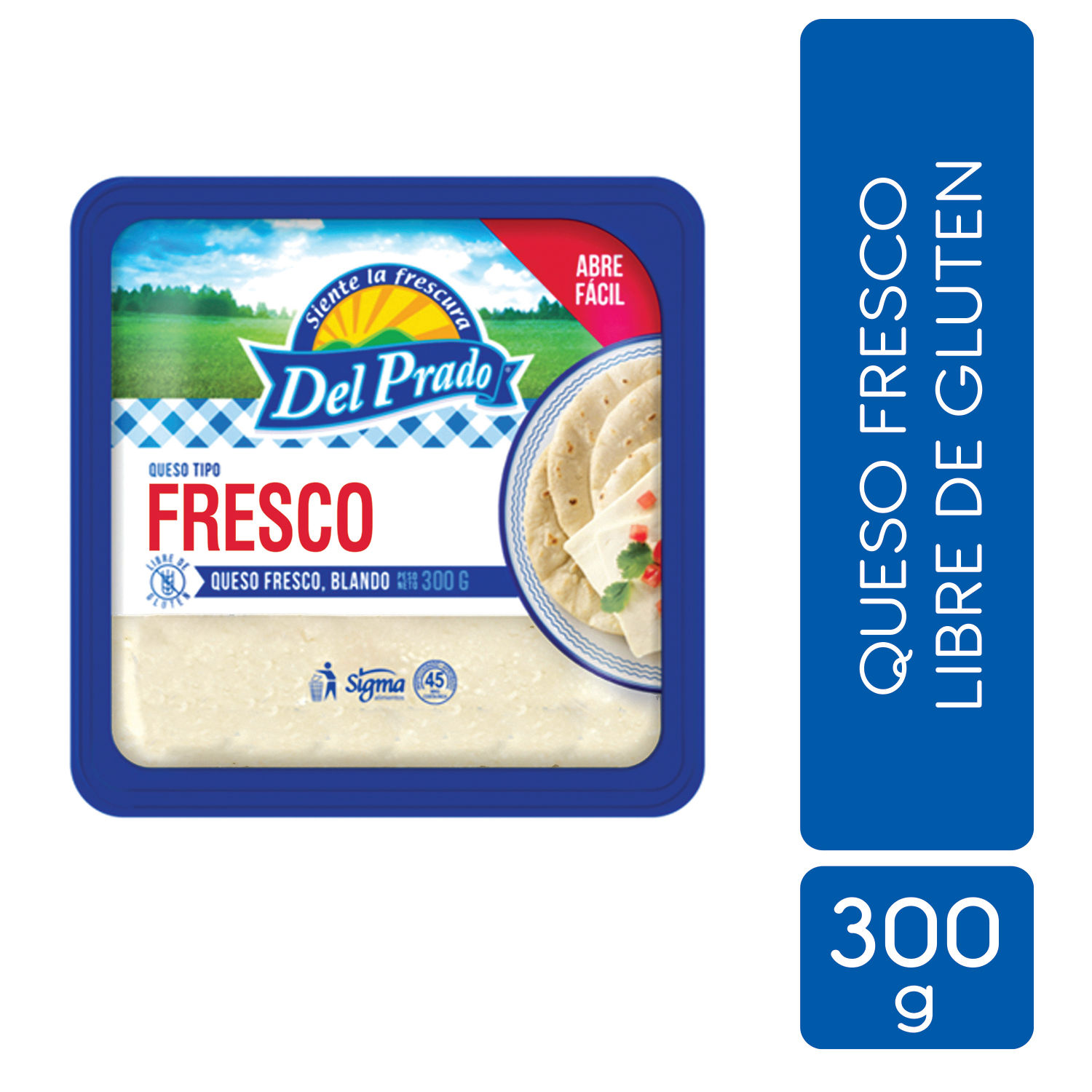 Queso Turrialba Del Prado Paquete 300 G | Auto Mercado