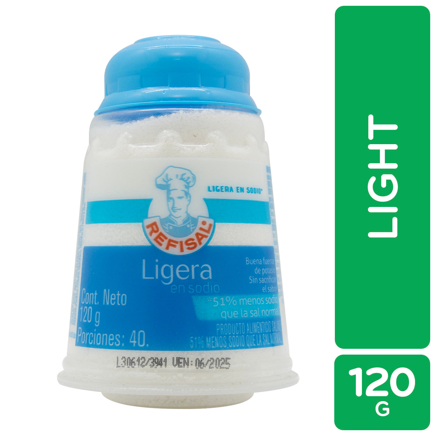 Sal Light Refisal Envase 120 G | Auto Mercado