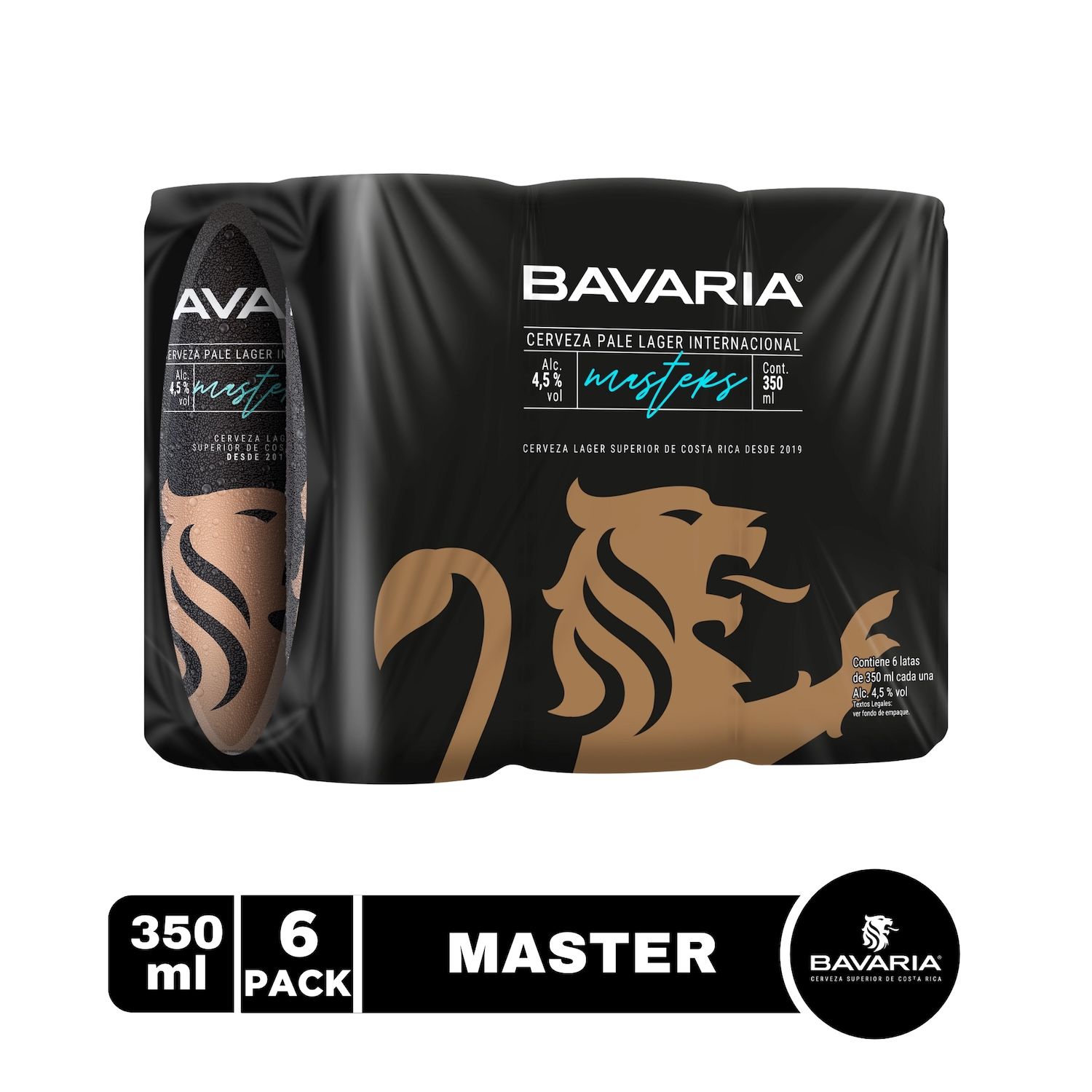 Cerveza Nacional Master Costa Rica Pack Bavaria Paquete 2100 Ml | Auto ...
