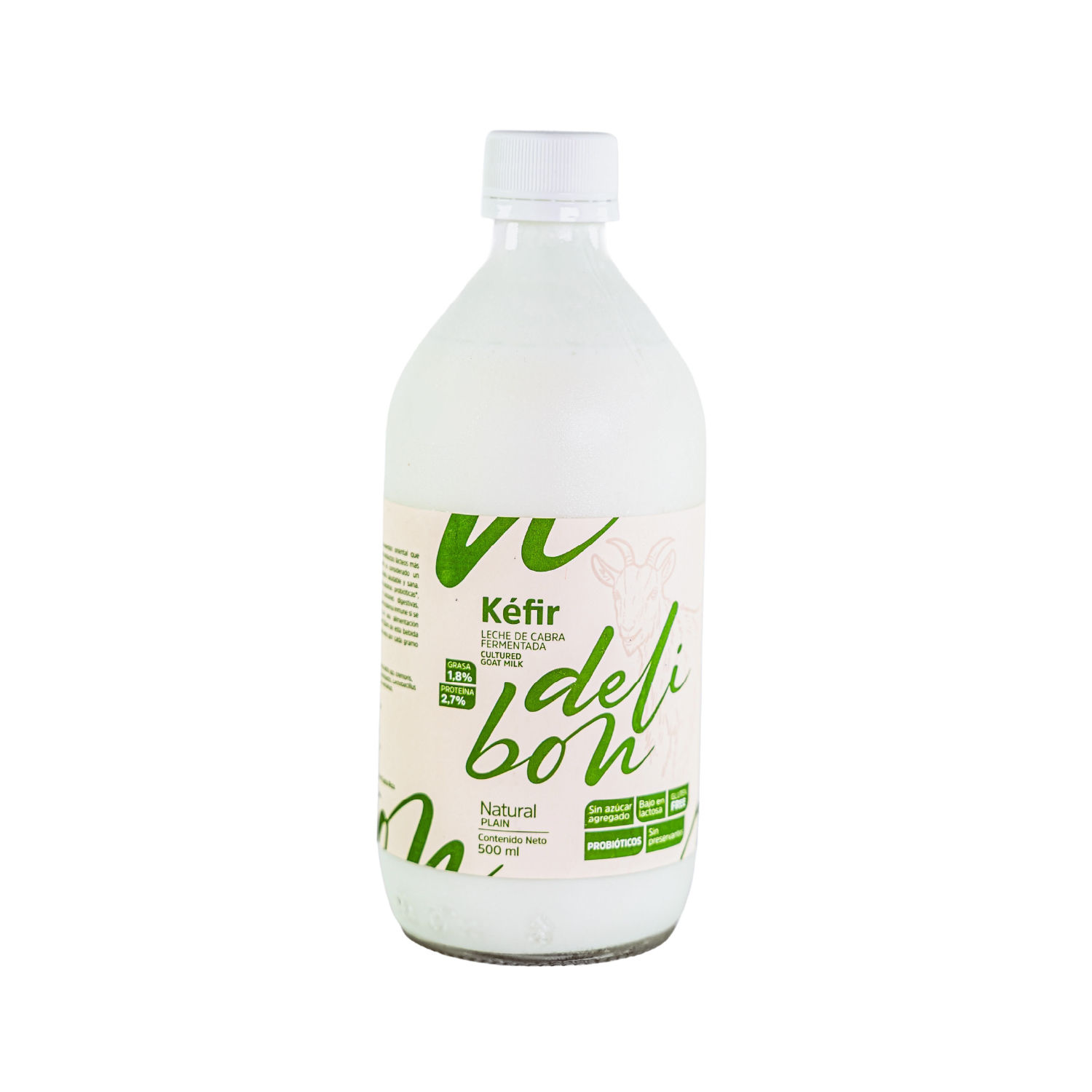 Yogurt Liquido Kefir Natural Deli Bon Envase 500 Ml | Auto Mercado