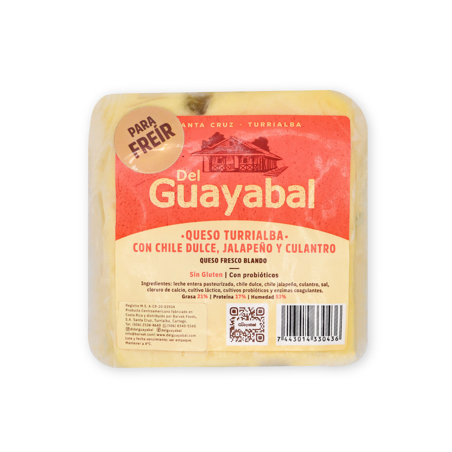 Queso Turrialba Especies Del Guayabal Paquete 300 G | Auto Mercado