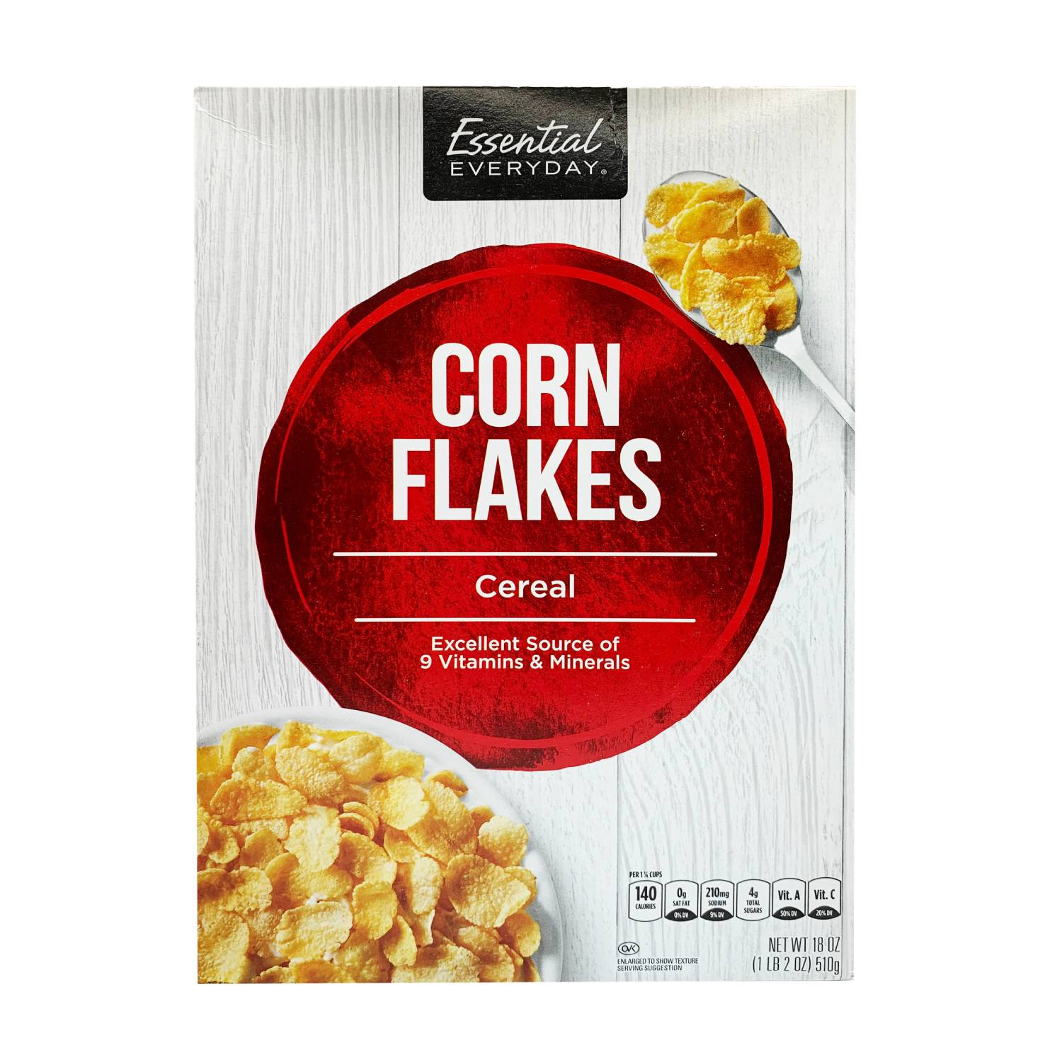 Cereal Corn Flakes Essential Everyday Caja 510 G | Auto Mercado