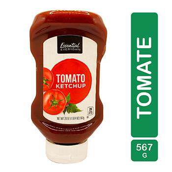 Salsa De Tomate Ketchup Squeeze Essential Everyday Envase 567 G | Auto ...