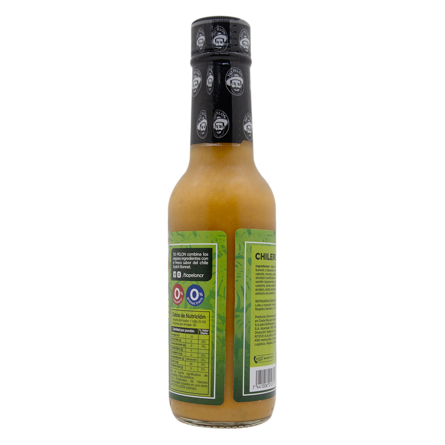 Salsa Picante Caribeña Tio Pelon Botella 148 Ml | Auto Mercado