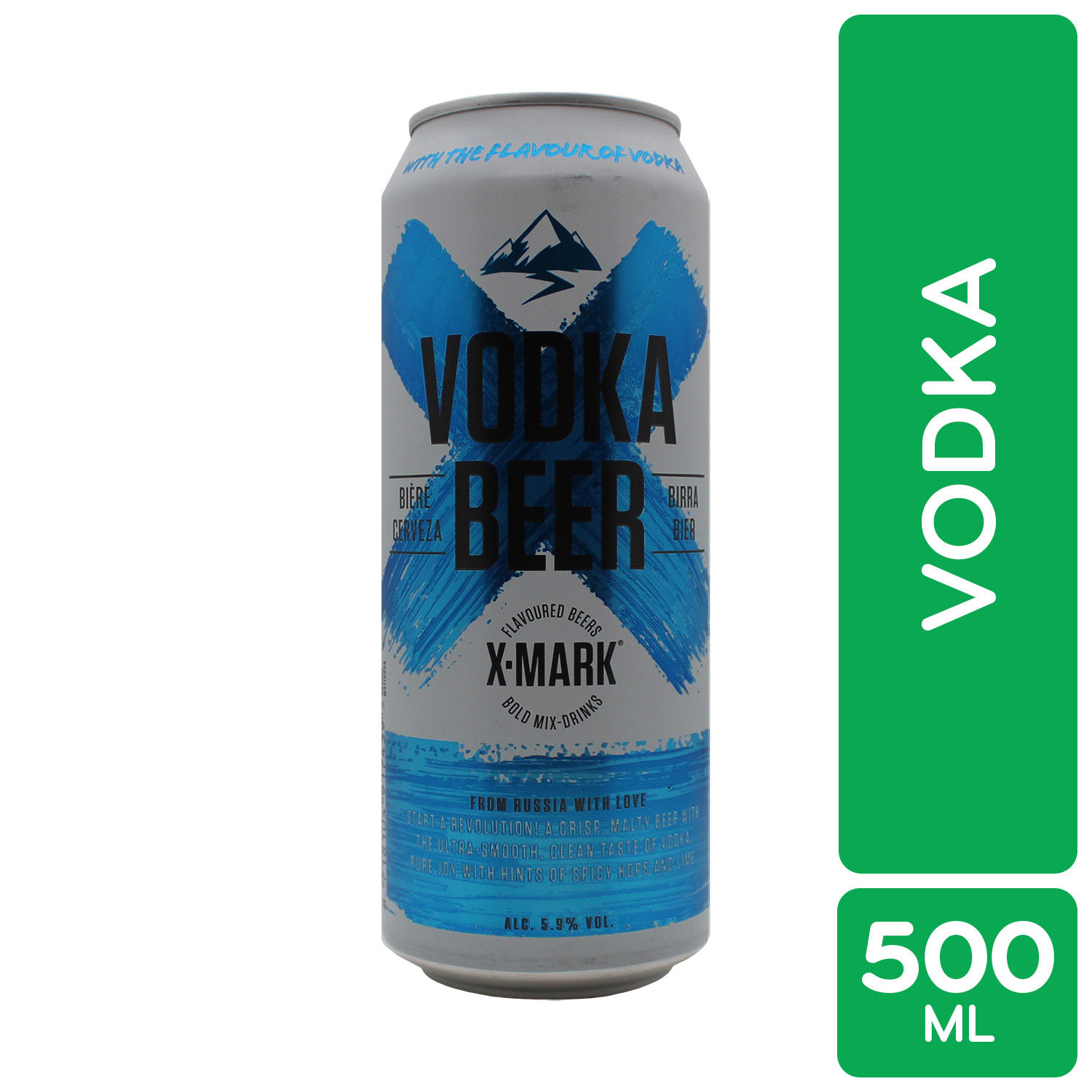 Cerveza Importada Francia C.vodka X-mark Lata 500ml | Auto Mercado
