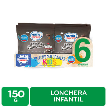Lonchera Kids Chocolate Nutrisnacks Paquete 150 G | Auto Mercado