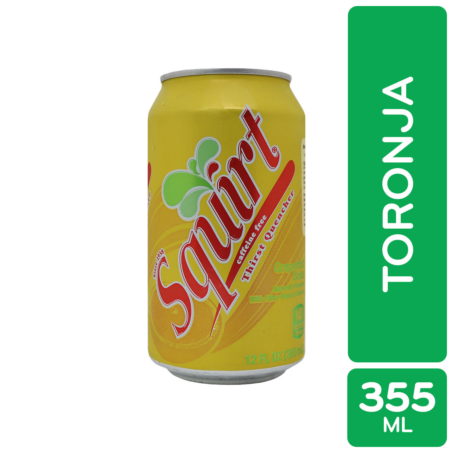 Bebida Gaseosa Regular Sabor Toronja Squirt Lata 355 Ml | Auto Mercado