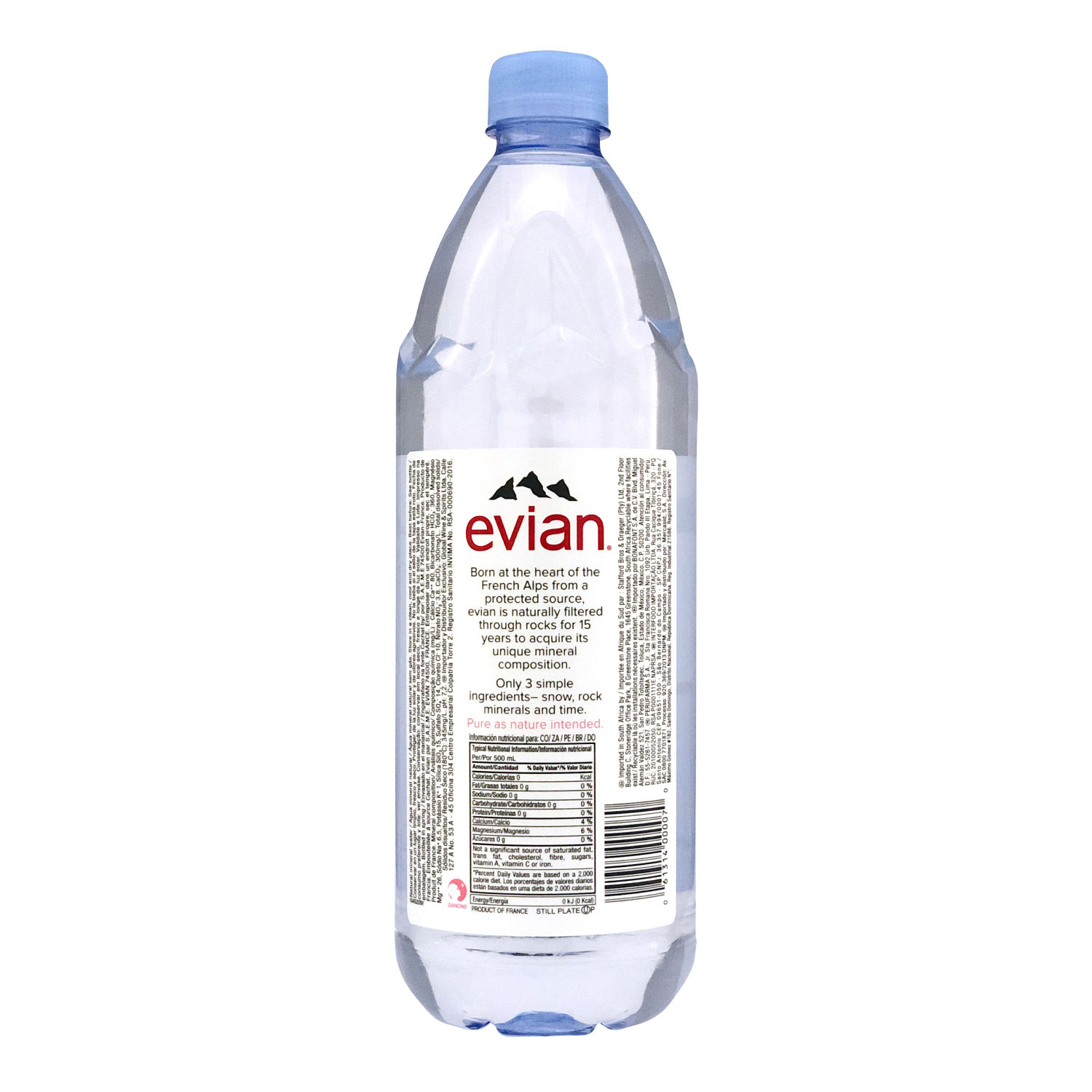 Agua Natural Evian Envase 1000 Ml | Auto Mercado