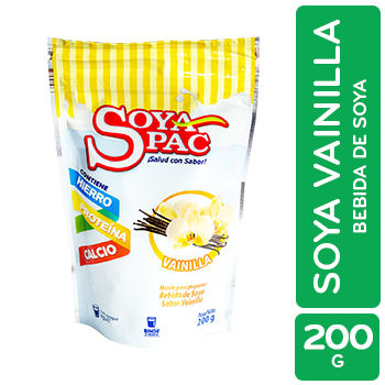 Bebida En Polvo Soya Vainilla Soya Pac Paquete 200 G | Auto Mercado