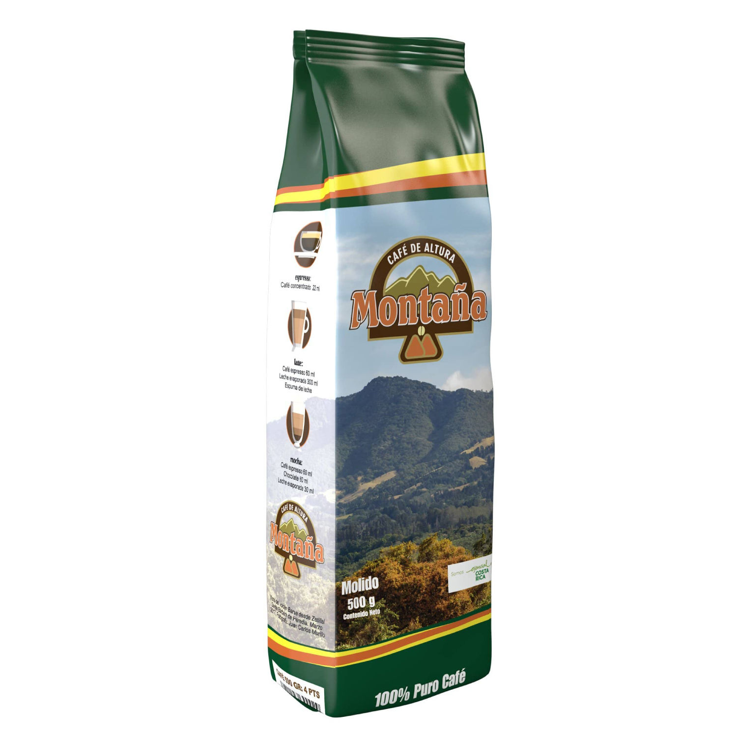 Cafe Molido Puro Montana Paquete 500 G | Auto Mercado