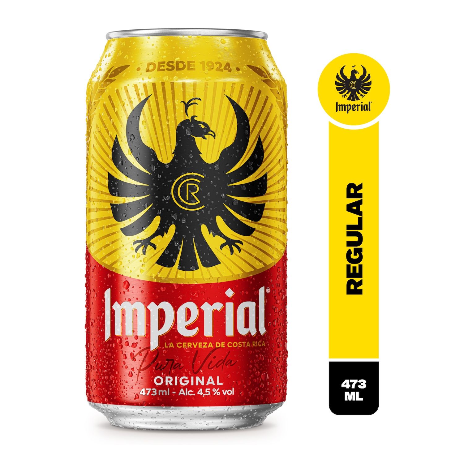 Cerveza Nacional Costa Rica Imperial Lata 473 Ml | Auto Mercado