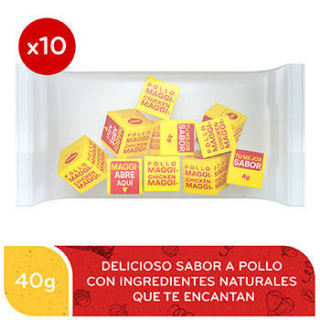 Consome Cubitos Cubo Maggi Paquete 45 G | Auto Mercado