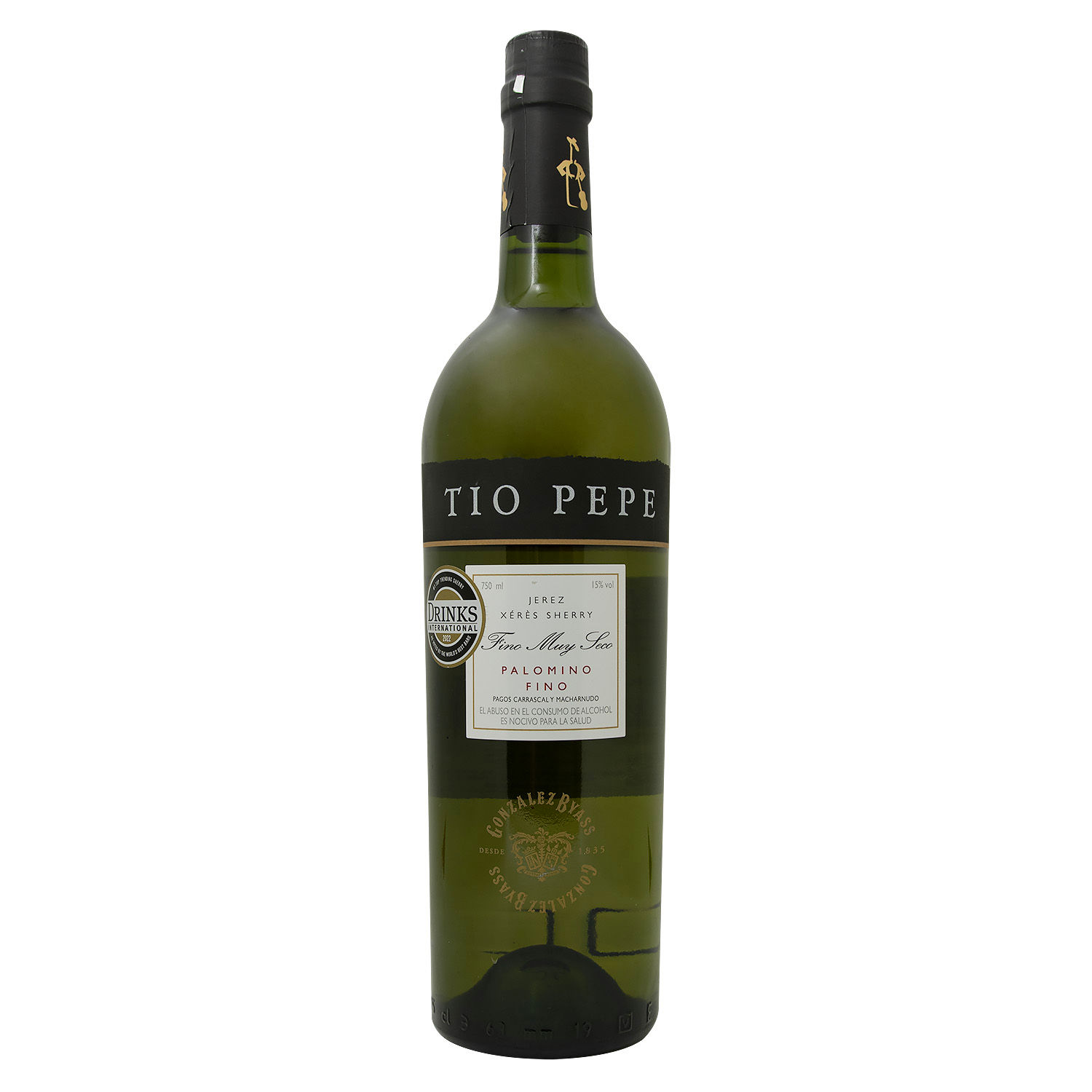 Jerez Cherry Tio Pepe Botella 750 Ml | Auto Mercado