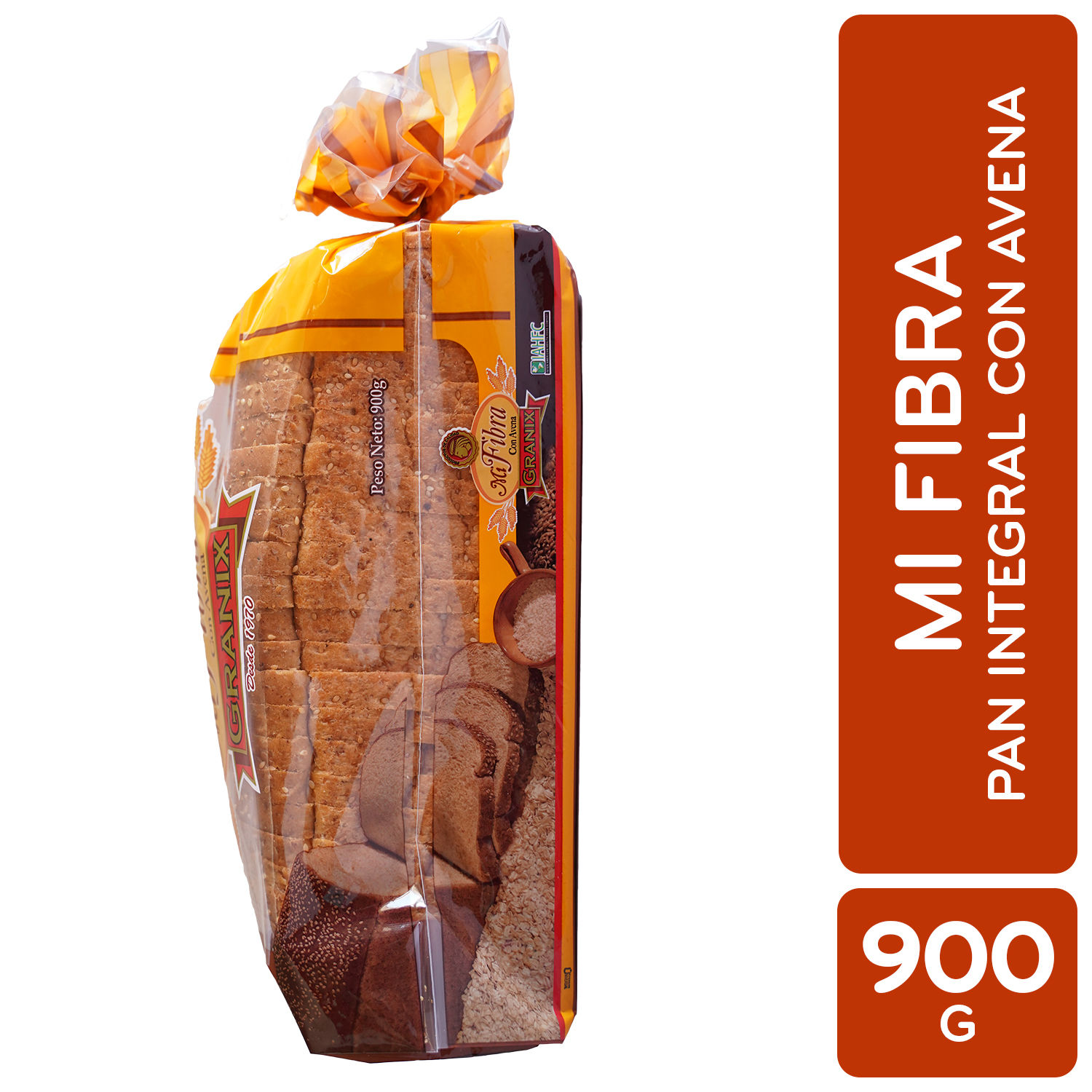 Pan Empacado Integral Avena Granix Paquete 900 G | Auto Mercado