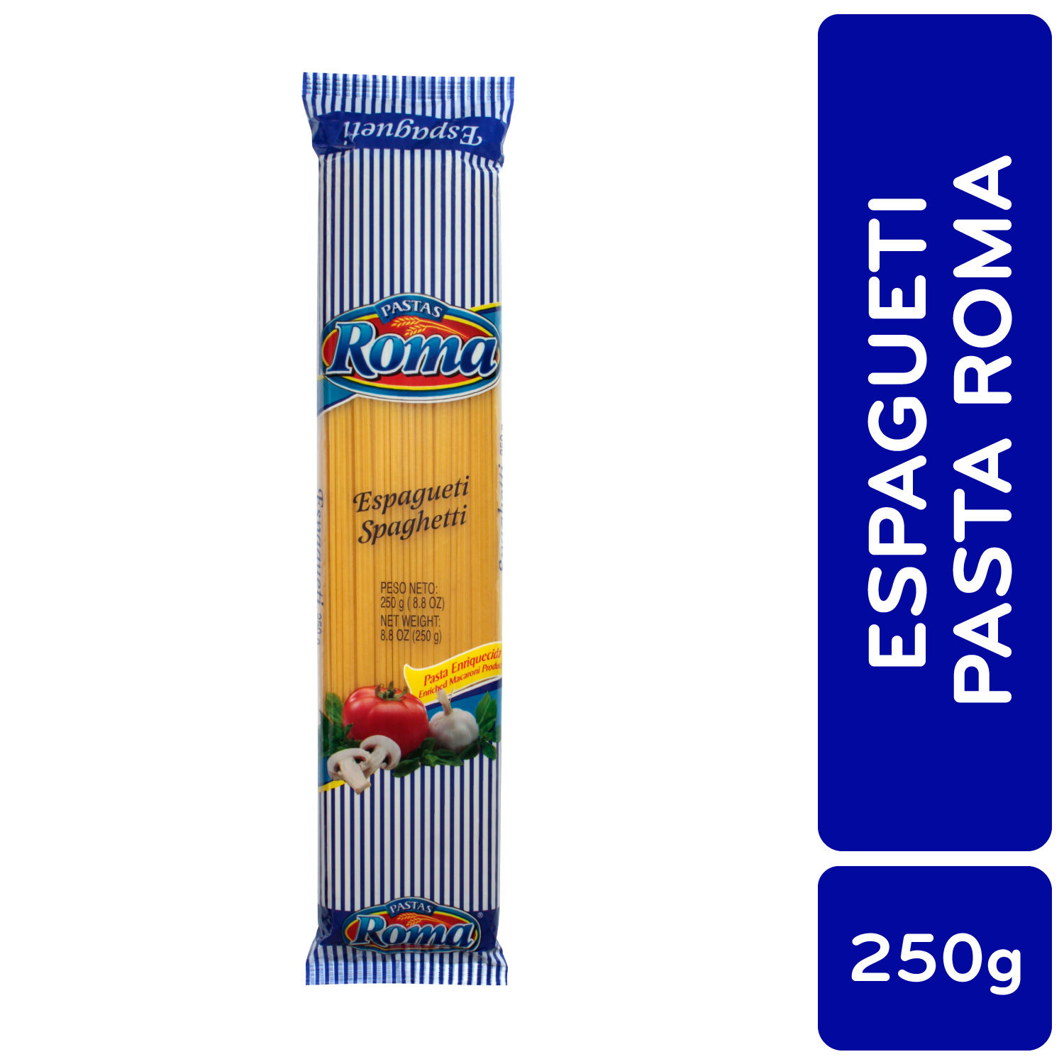 Pasta Alimenticia Spaguetti Roma Paquete 250 G | Auto Mercado