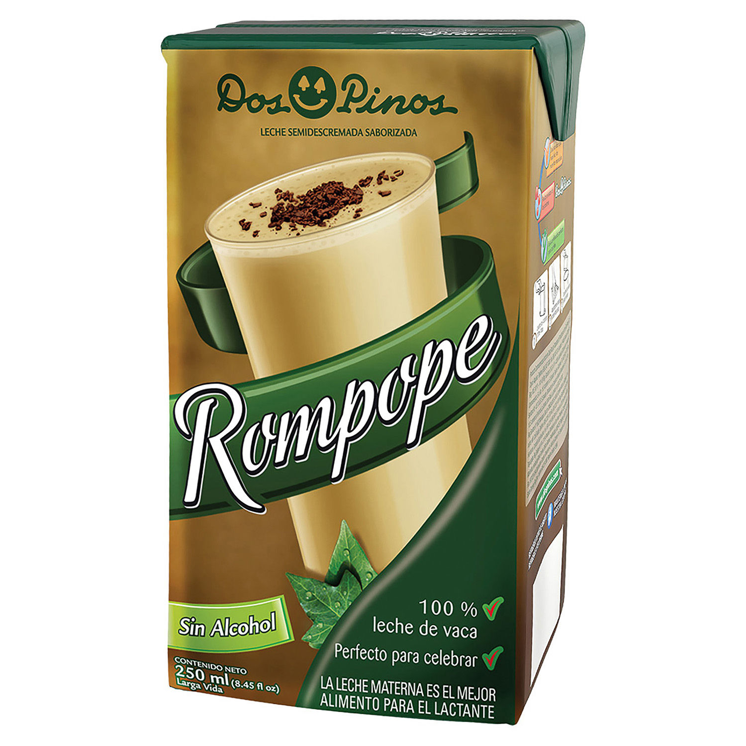 Rompope Dos Pinos Caja 250 Ml | Auto Mercado