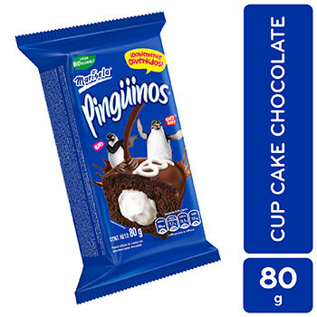Reposteria Dulce Cup Cake Chocolate Pinguinos Marinela Paquete 140 G ...