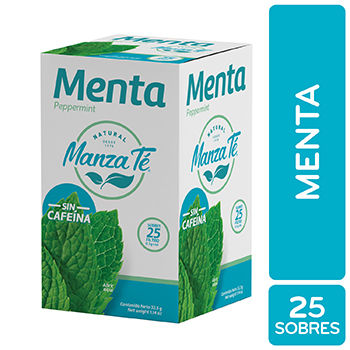 Te Menta Manza-te Caja 32.5 G | Auto Mercado