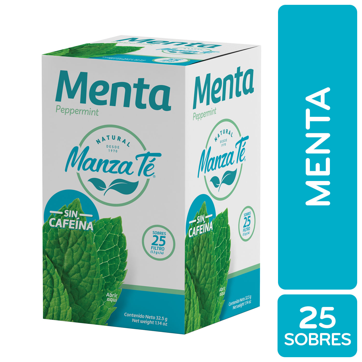 Te Menta Manza-te Caja 32.5 G | Auto Mercado