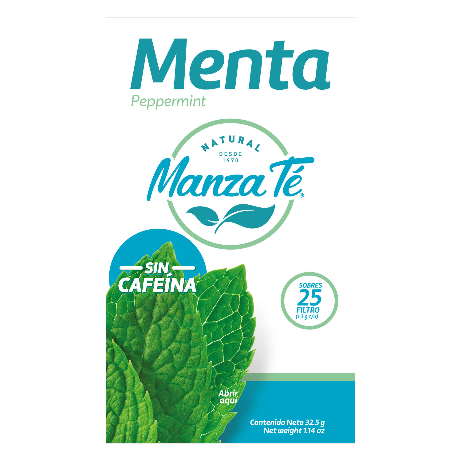Te Menta Manza-te Caja 32.5 G | Auto Mercado
