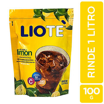 Bebida Polvo Te Limón Lio-te Paquete 100 G | Auto Mercado