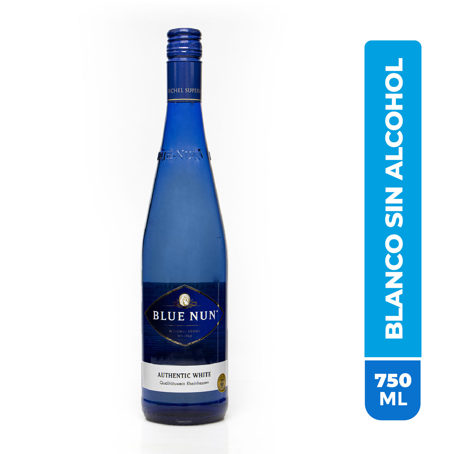 Vino Blanco Alemania Riesling Qualitatswein Blue Nun Botella 750 Ml ...