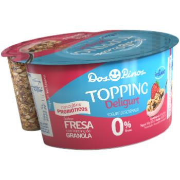 Yogurt Topping Fresa Granola Dos Pinos Envase 170 G | Auto Mercado