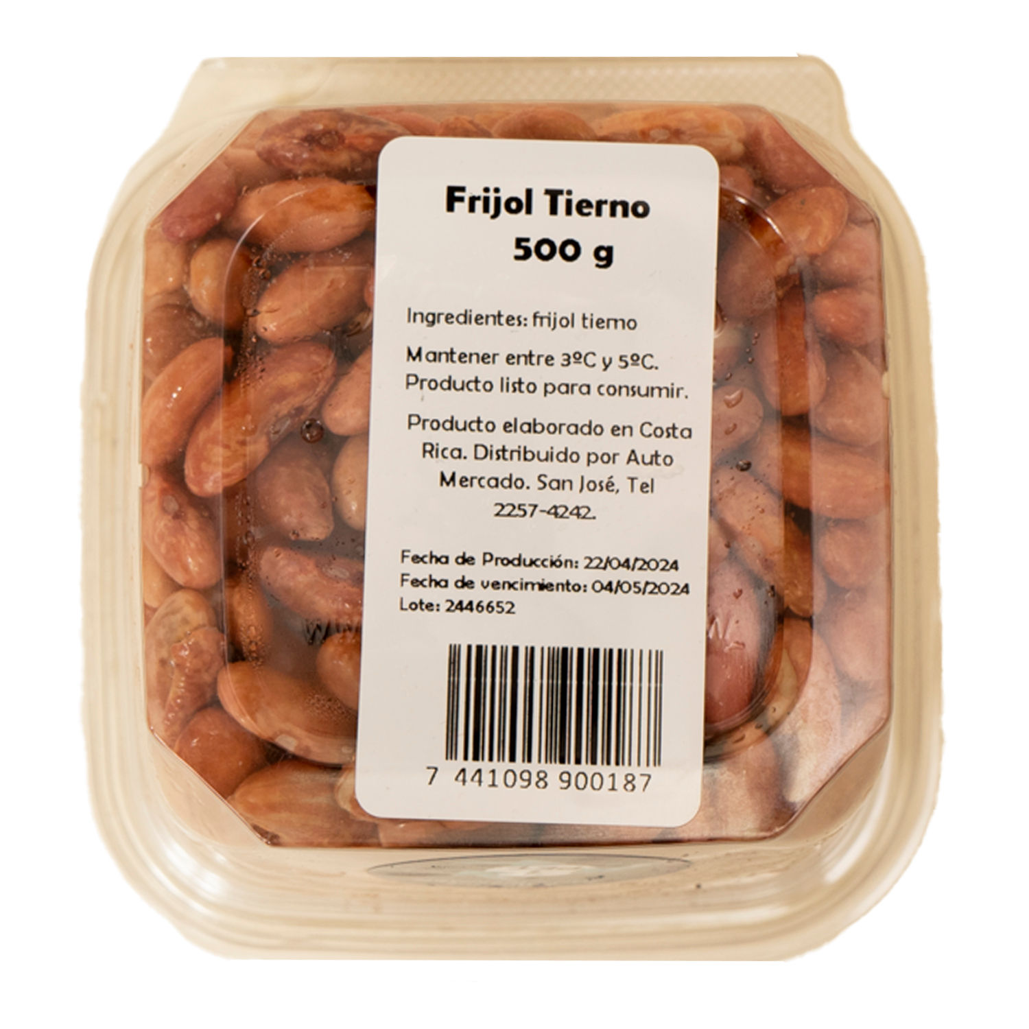 Frijol Tierno Auto Mercado Paquete 500 G | Auto Mercado