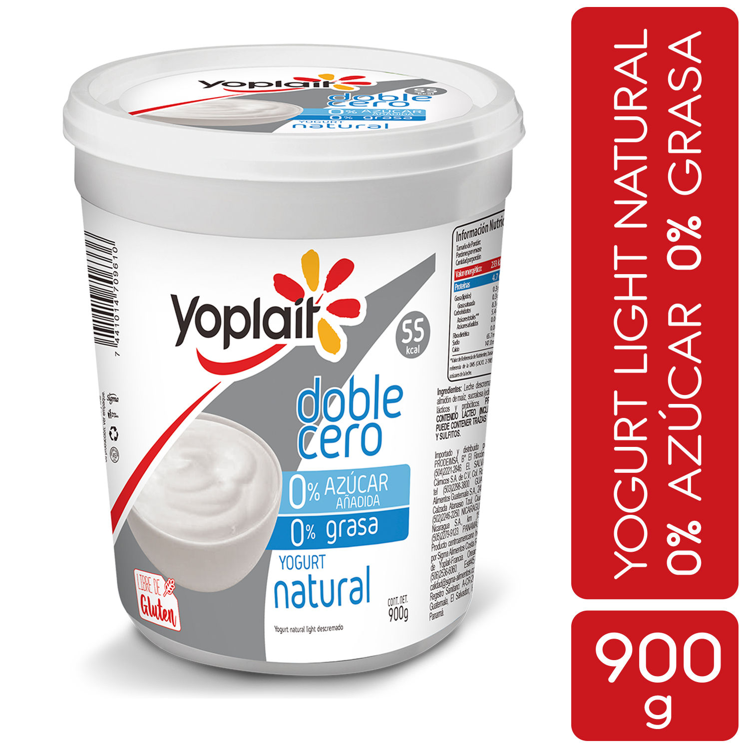 Yogurt Natural Light Yoplait Envase 900 G | Auto Mercado