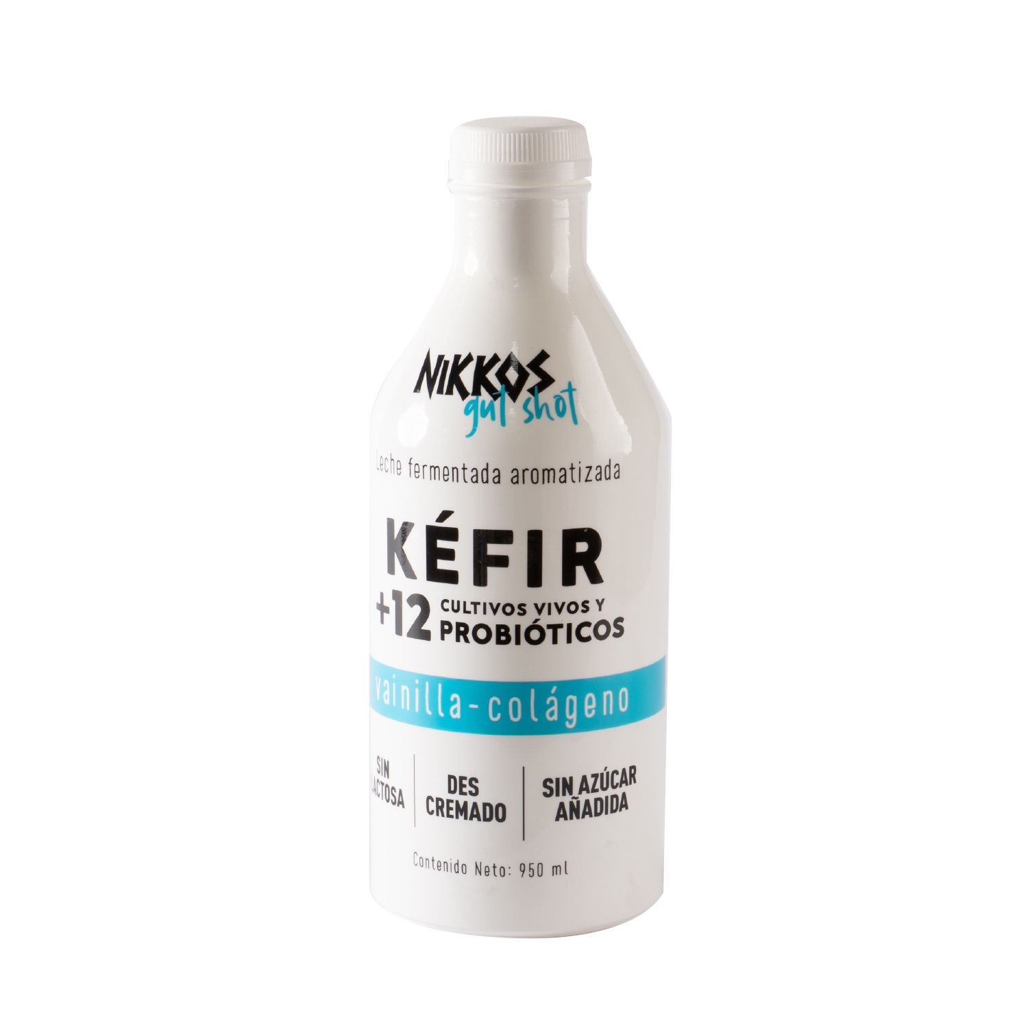 Yogurt Liquido Kefir Vainilla Nikkos Envase 950 Ml | Auto Mercado