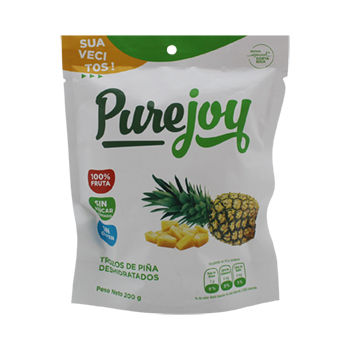 Fruta Deshidratada Piña Suave Pure Joy Bolsa 200 G | Auto Mercado