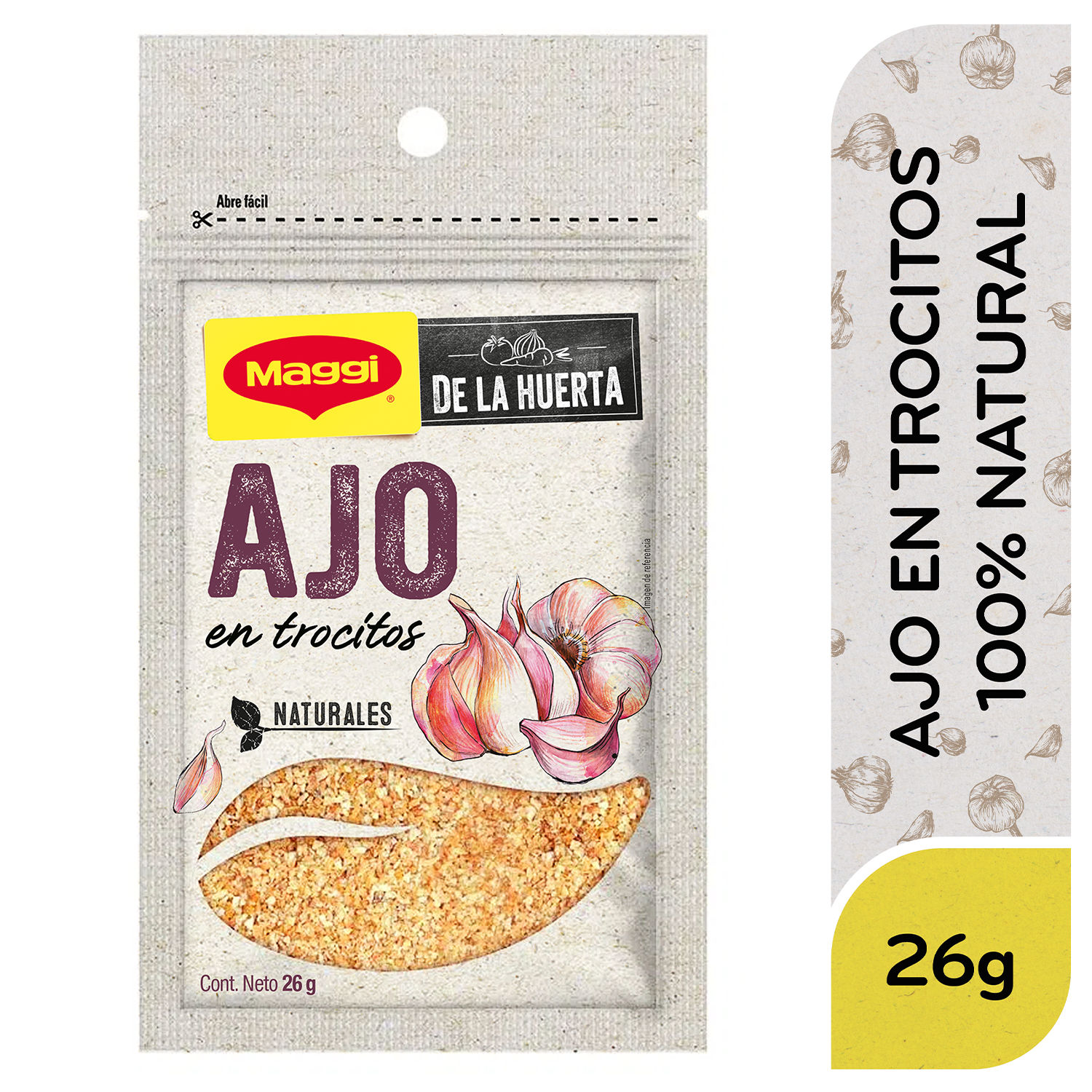 Ajo Puro Refill Maggi Paquete 26 G | Auto Mercado