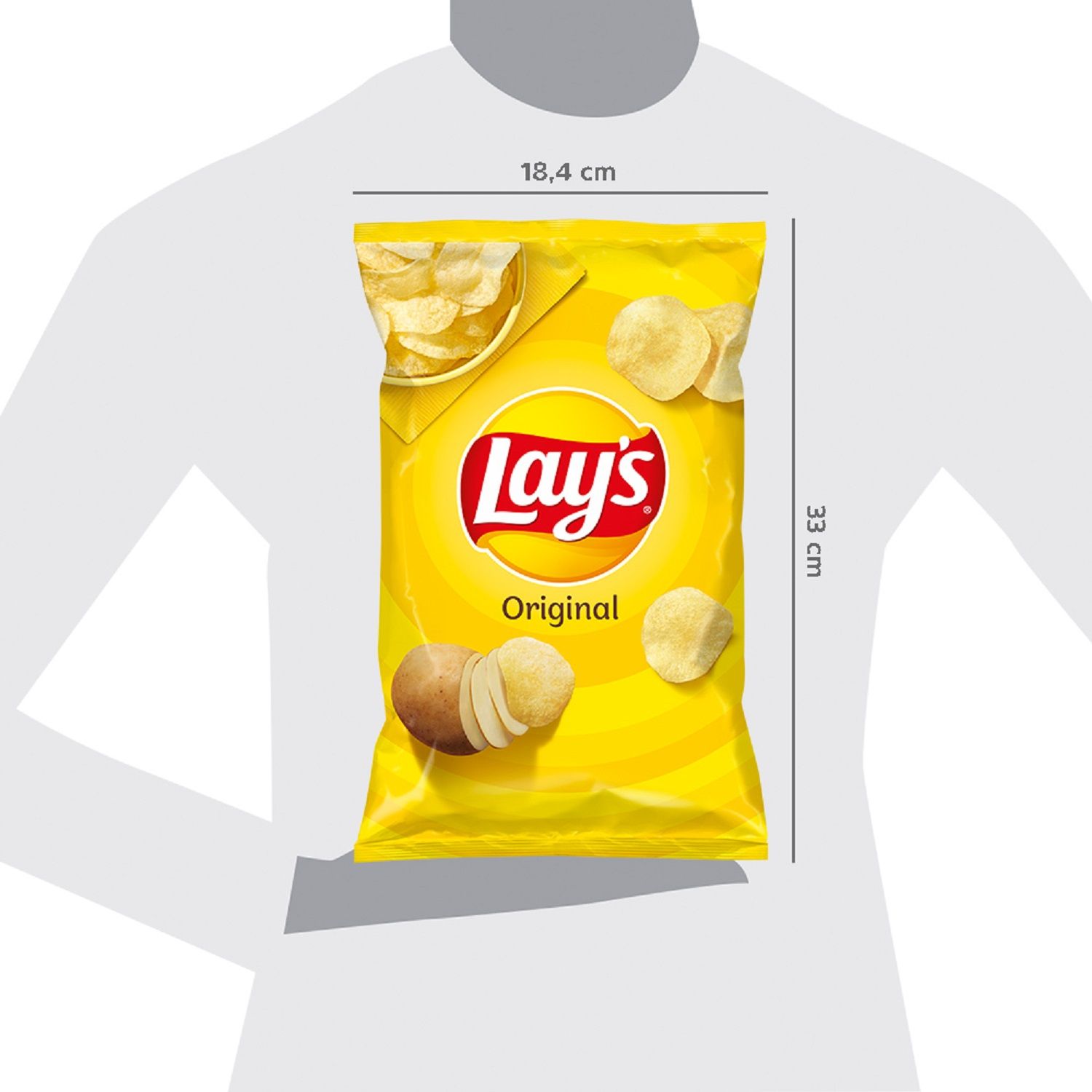 Papa Tostadas Original Frito Lay Bolsa 110 G | Auto Mercado