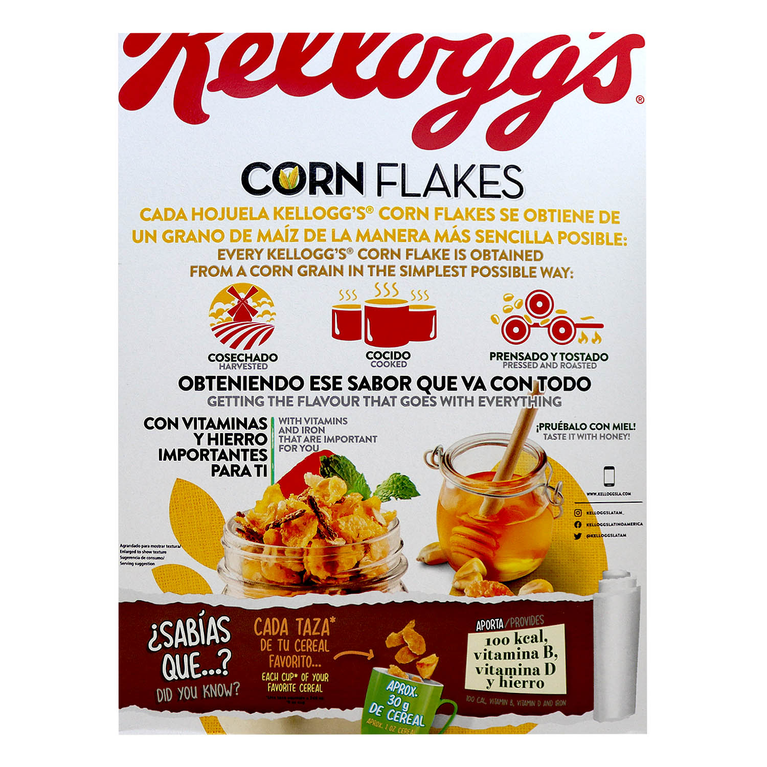 Cereal Corn Flakes Kelloggs Caja 500 G Auto Mercado