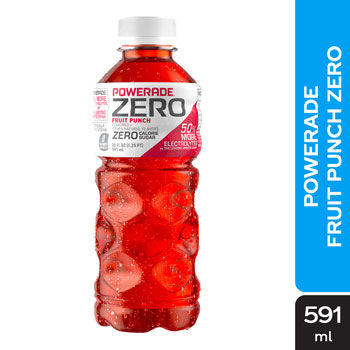 Bebida Deportista Líquido Zero Fruit Punch Hidratante Powerade Botella ...