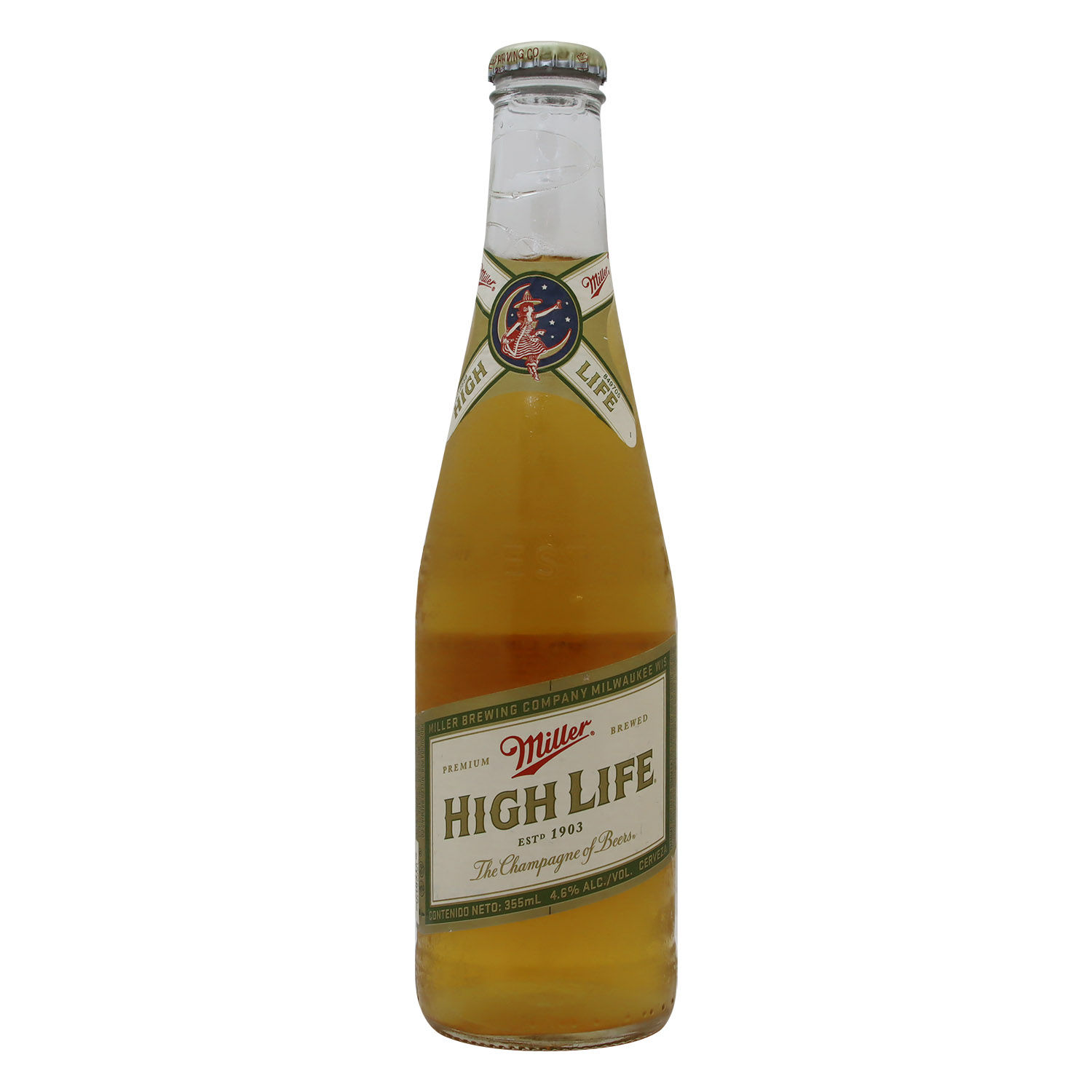Cerveza Importada High Life Usa Miller Botella 355 Ml | Auto Mercado