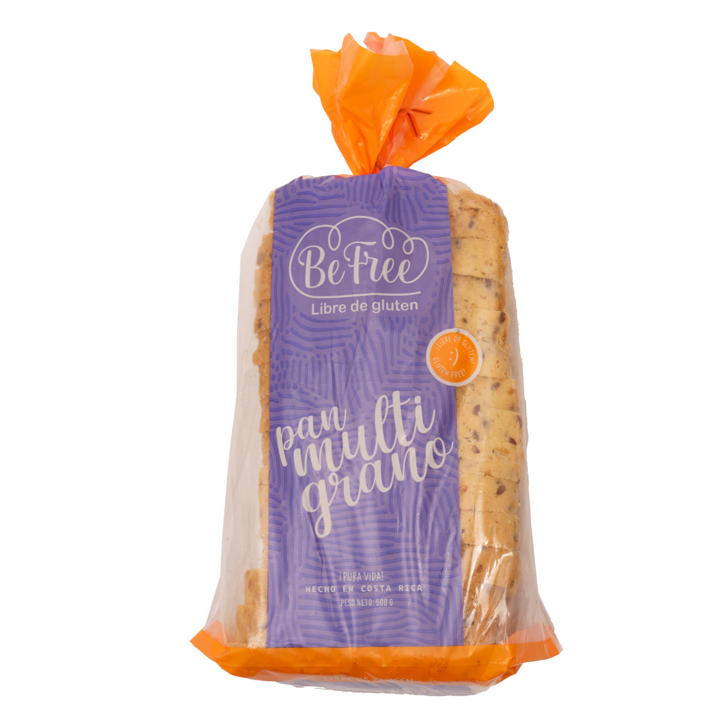 Pan Multigrano Sin Gluten Be Free Bolsa 500 G | Auto Mercado