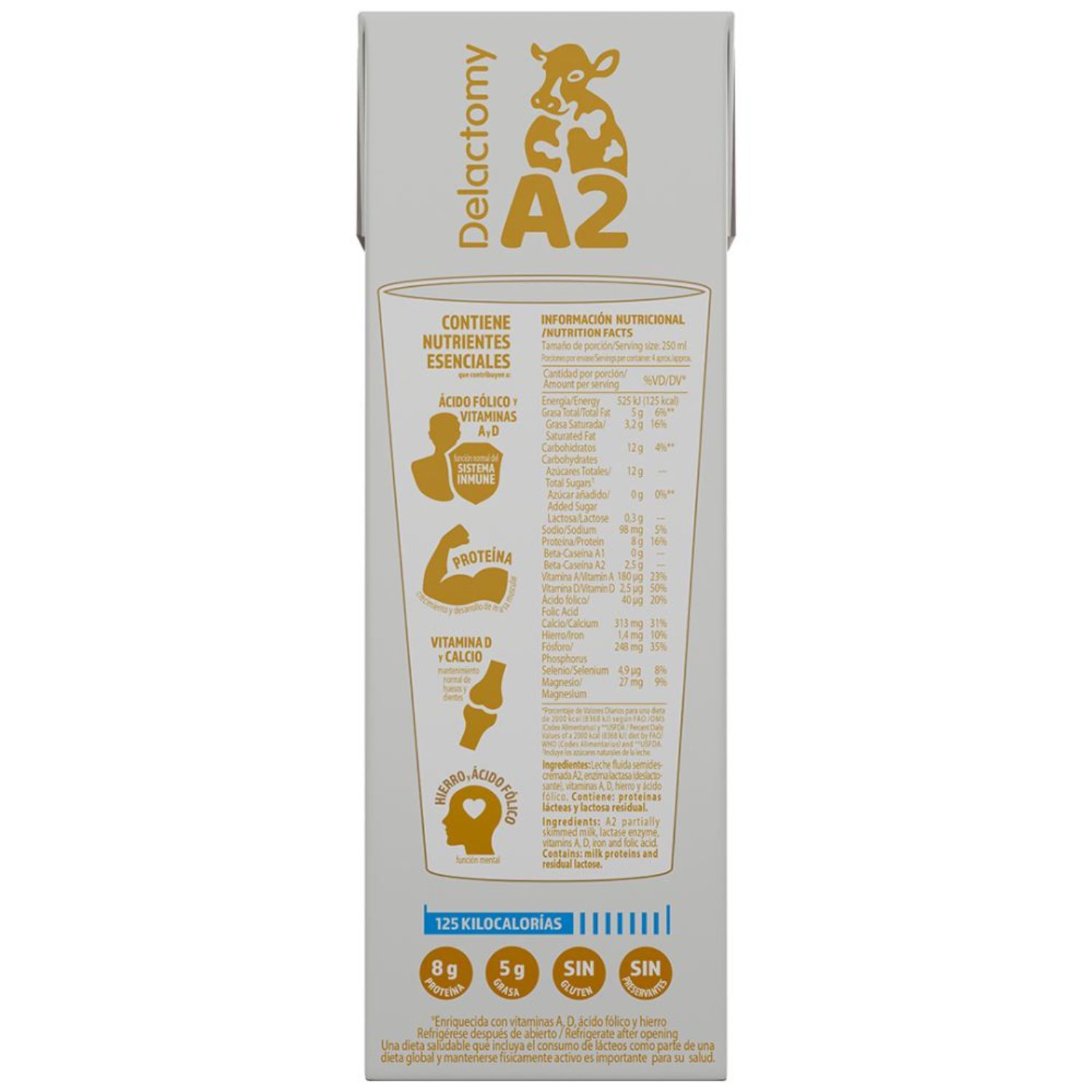 Leche A2 Deslactosada Dos Pinos | Auto Mercado