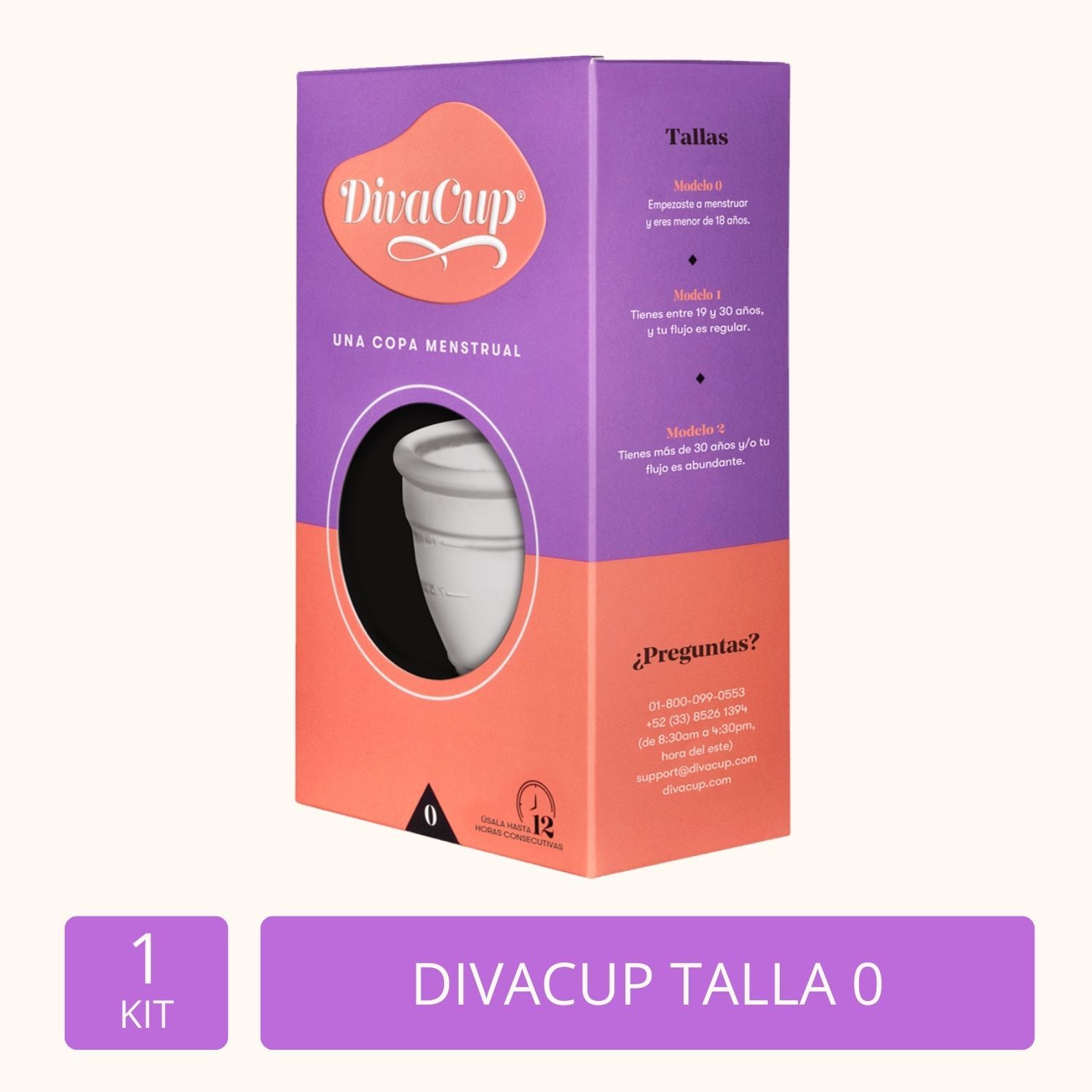 Tampon Copa Menstrual Divacup Envase 1 Unid | Auto Mercado