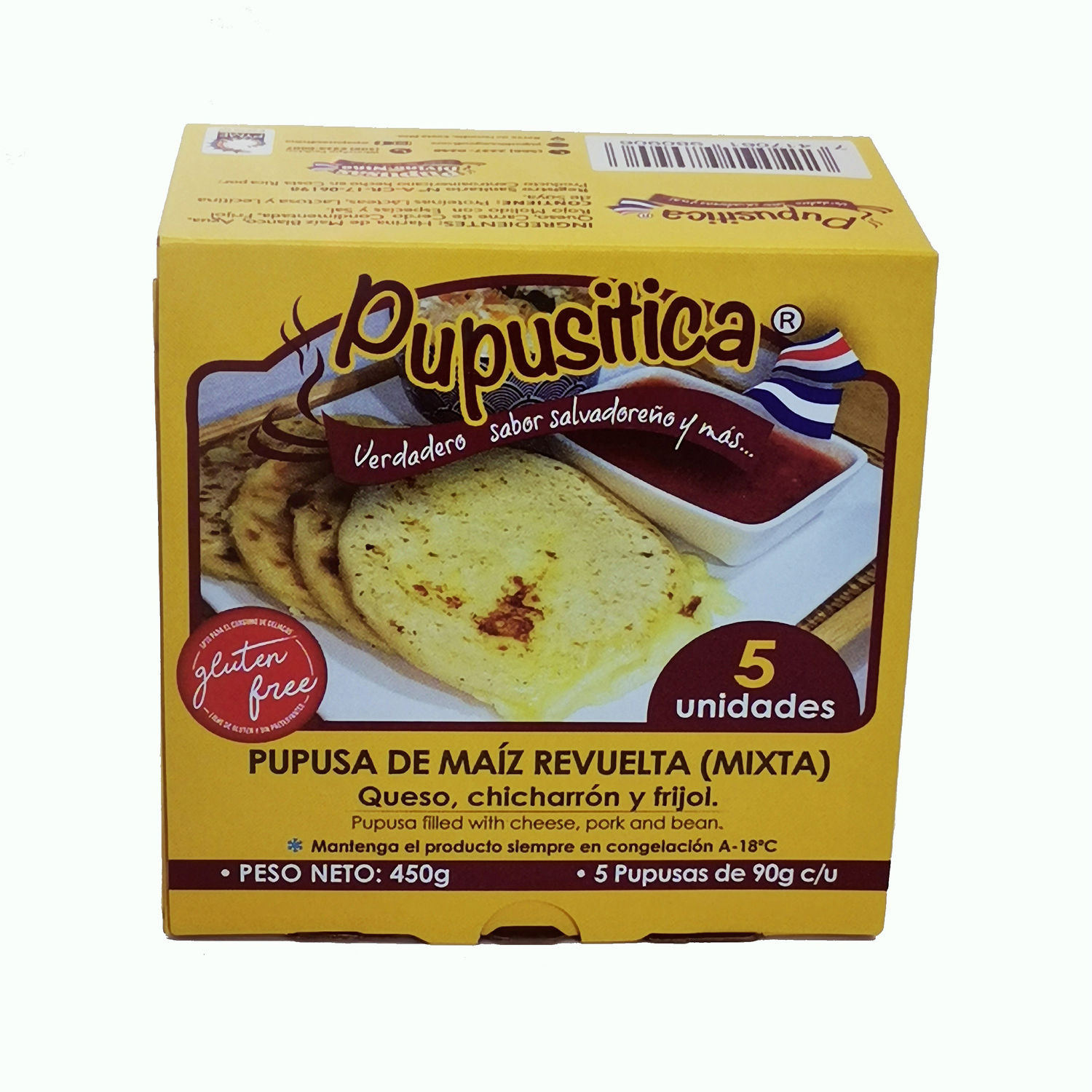 Pupusa Mixta Pupusitica Caja 450 G | Auto Mercado