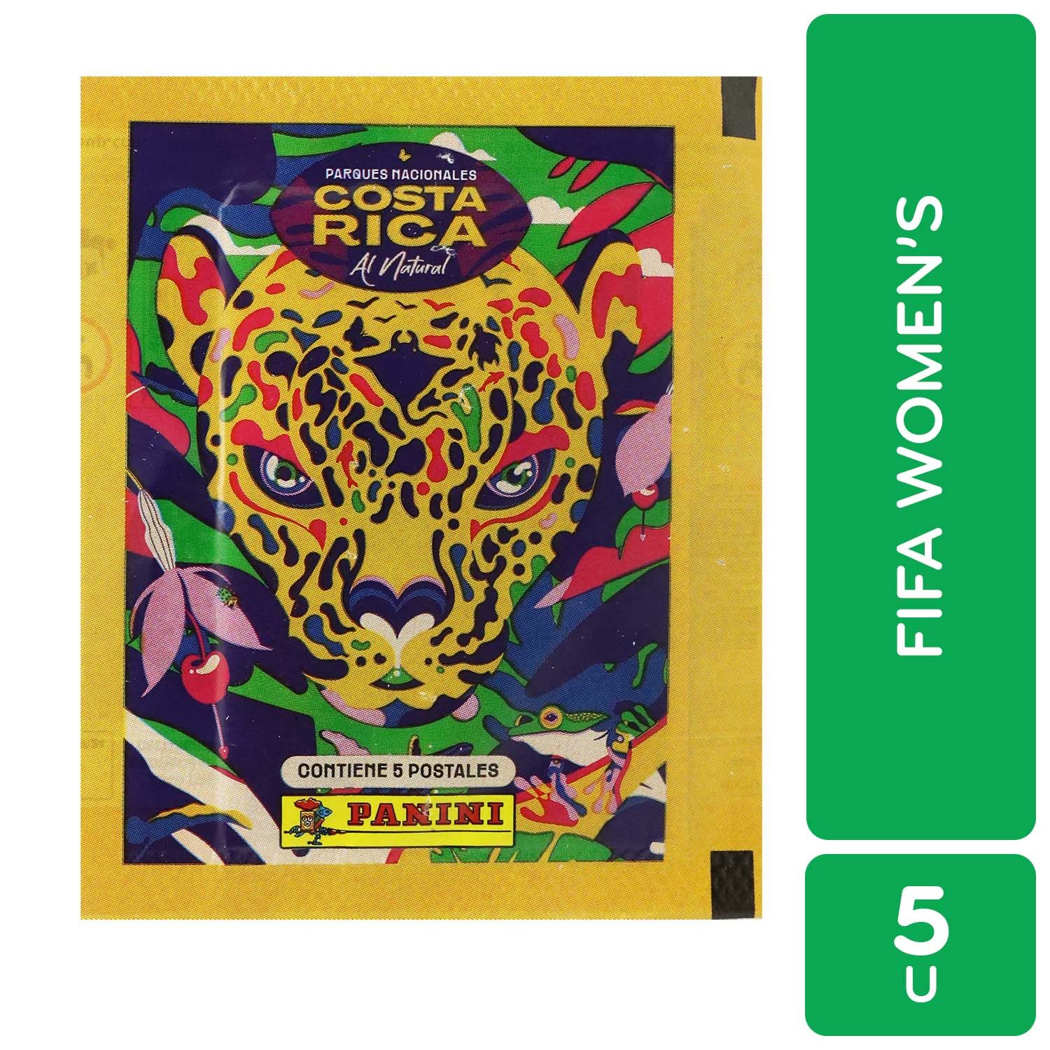 Album Licencia Postal Parques Nacionales Costa Rica Panini Paquete 5 ...