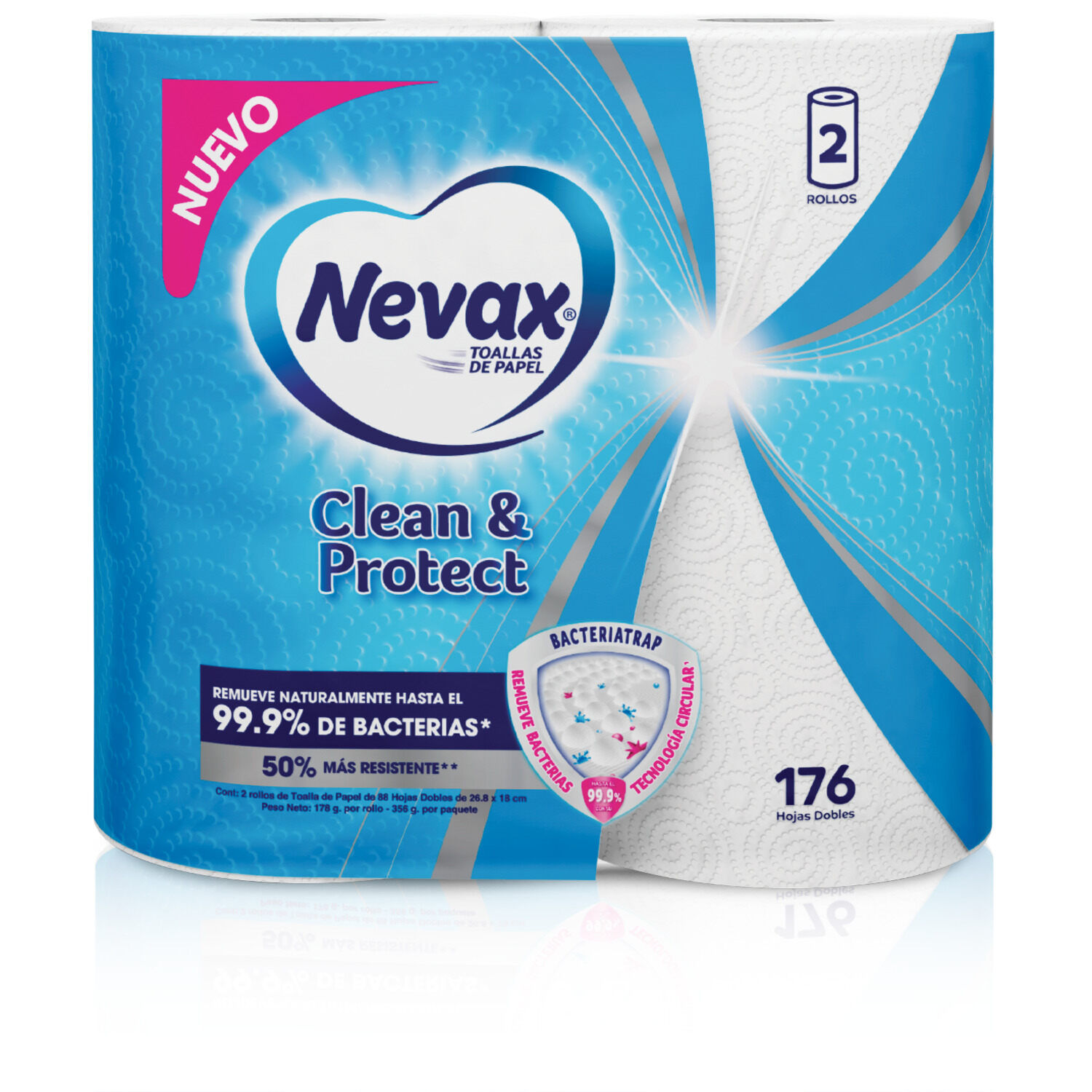 Toalla De Cocina Sencilla Limpieza Y Cuidado 2u Nevax Paquete 385 G ...