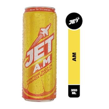 Bebida Energizante Saborizada Jugo De Naranja Jet Lata 350 Ml | Auto ...