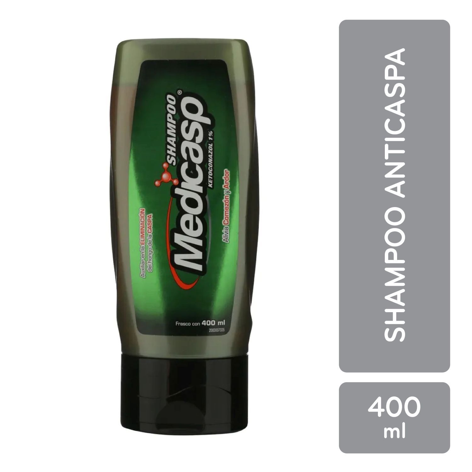 Shampoo Anticaspa Control Grasa Medicasp Envase 400 Ml | Auto Mercado